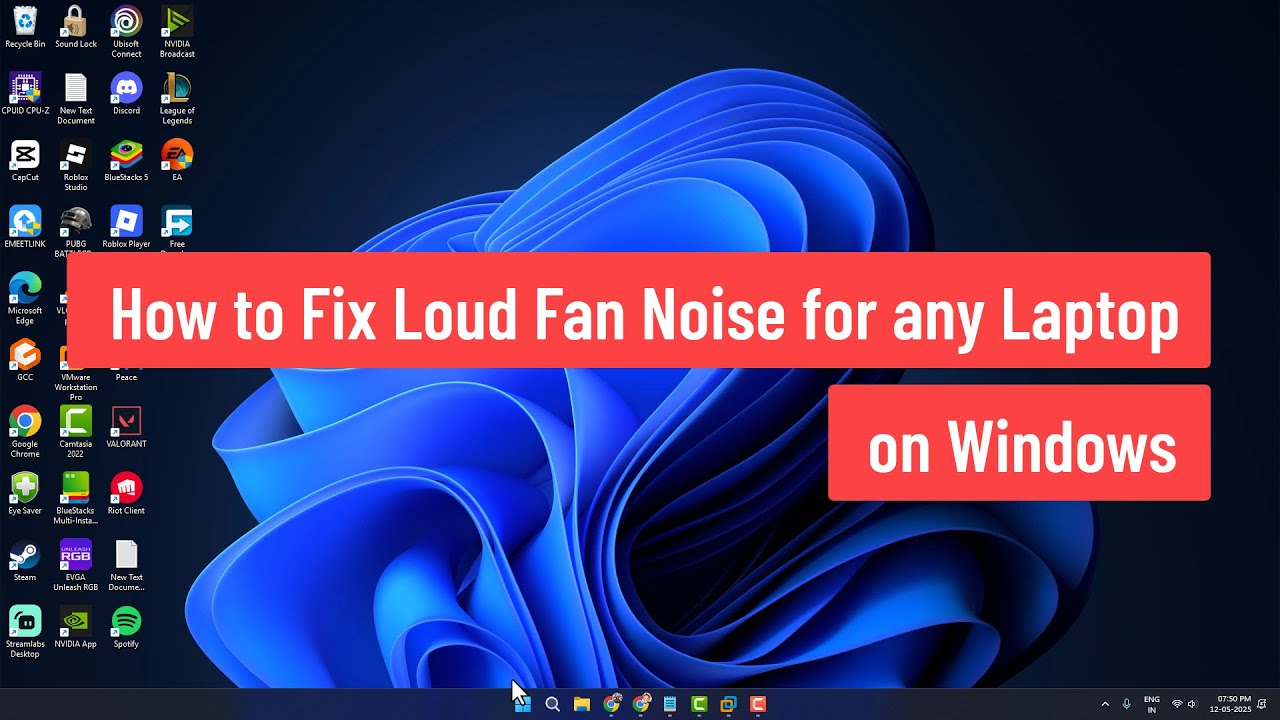 How to Fix Loud Fan Noise for any Laptop on windows 2025 (Acer, Lenovo ...