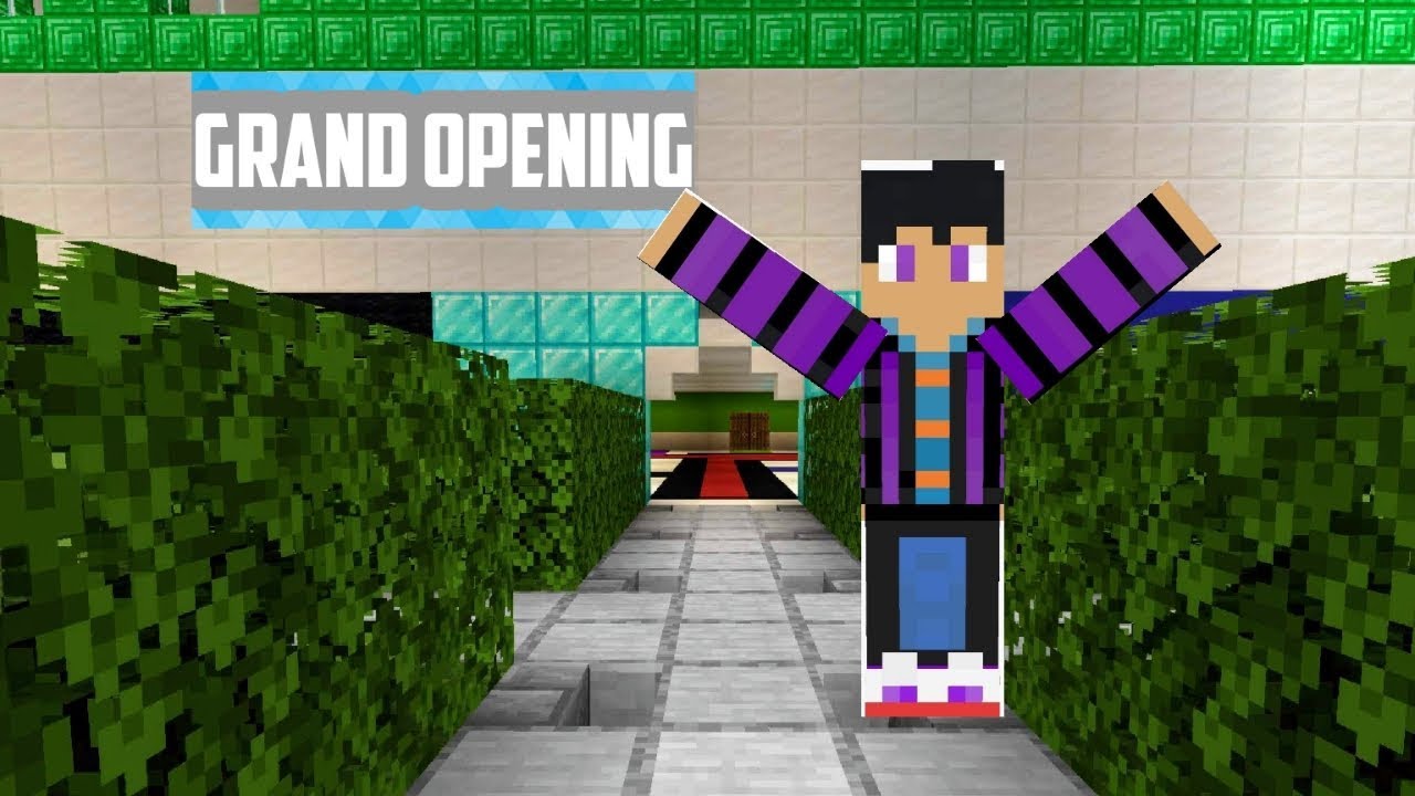 Minecraft Group: Grand Opening (Roleplay) - YouTube