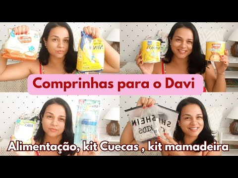 Comprinhas para o Davi - Produtos para Alimentação/ Kit de Mamadeira na Shoppe e Cuecas na Shein