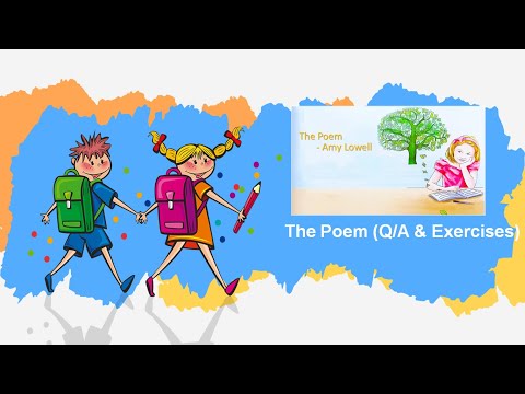 Class 6 (New Oxford Modern English) Poem _ The Poem (Q/A & Exercises ...