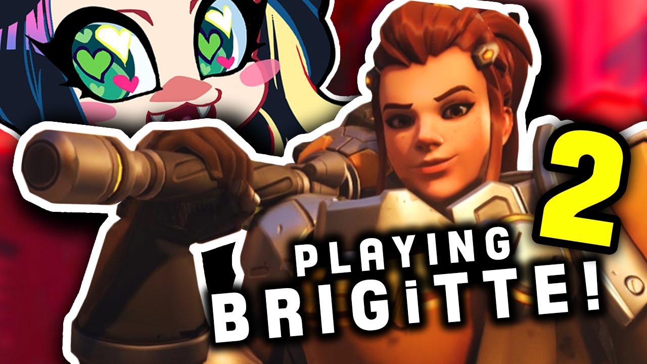 OVERWATCH'S NEW HERO! BRIGITTE PART 2 Up Close and Personal! - Kitty ...