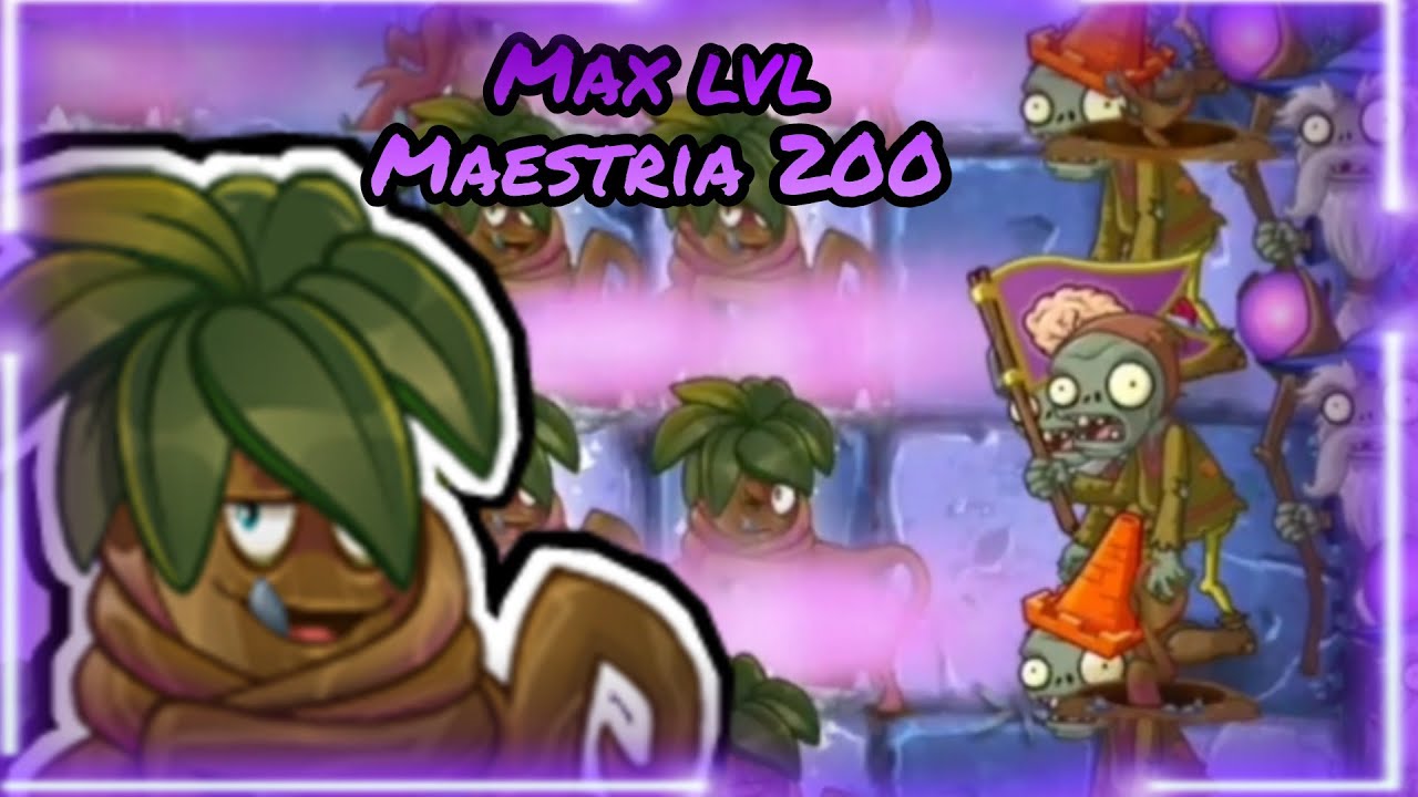 Plants vs zombies 2 Tomb tangler/Zampatumbas !!Max nivel y Maestria 200 ...