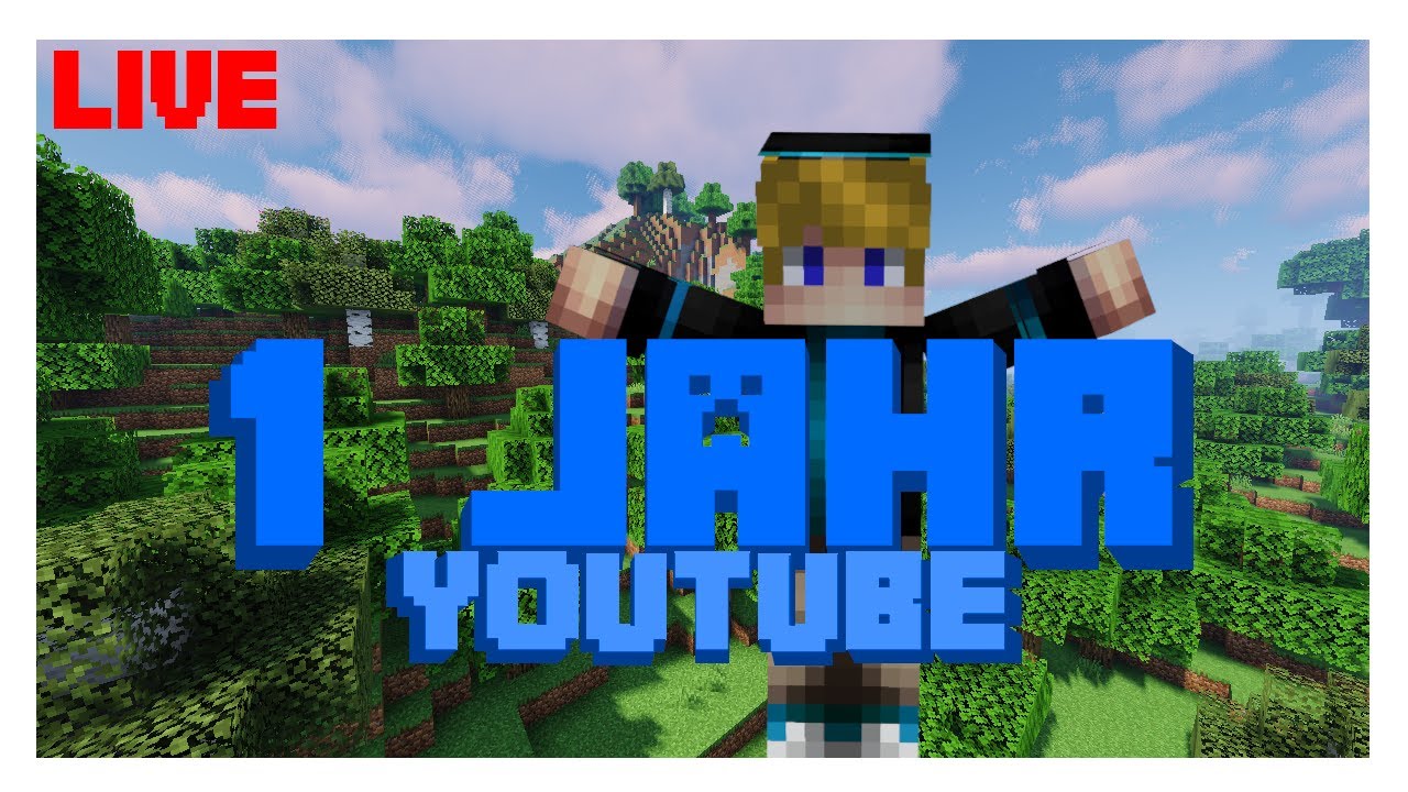 Mein Kanal wurde 1 Jahr alt. | Minecraft | Deutsch/German - YouTube