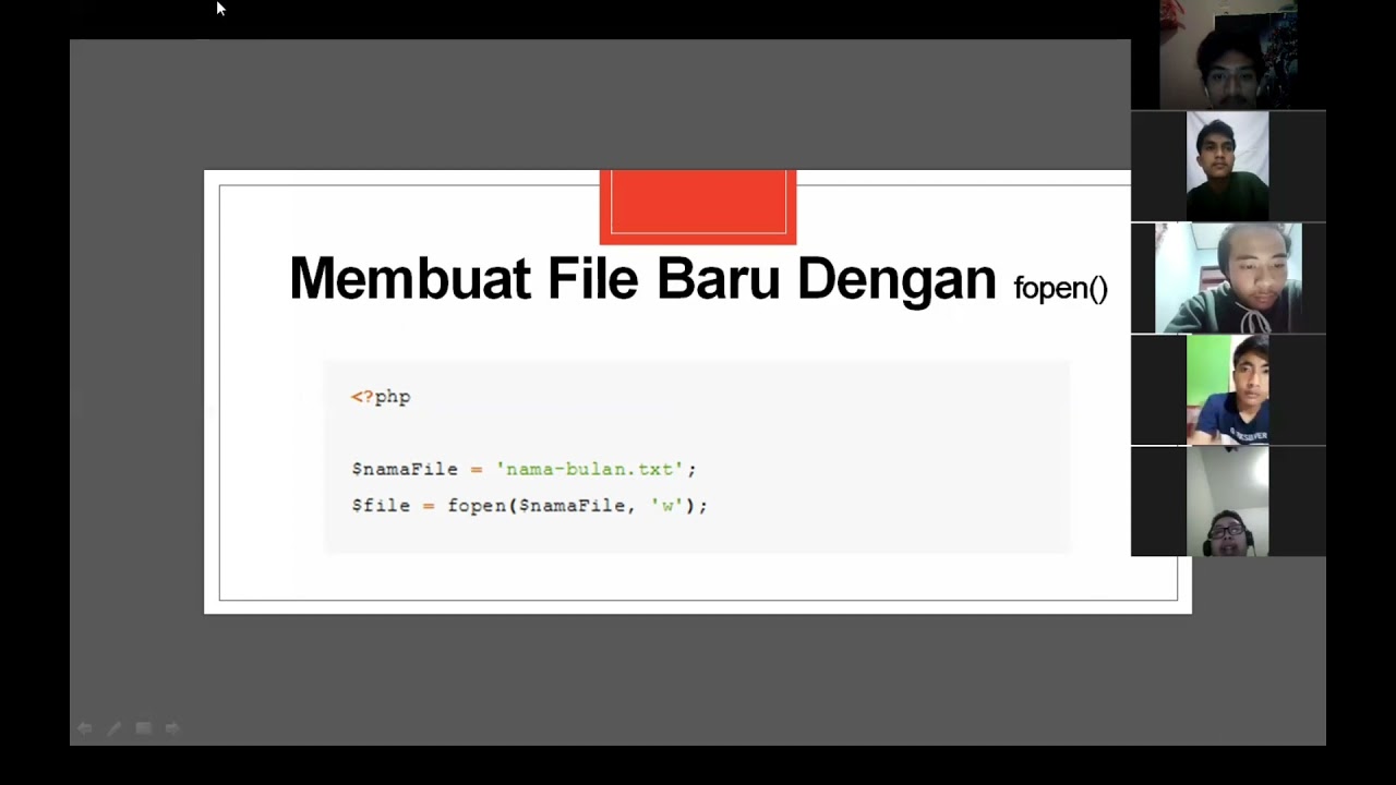 Manipulasi Sistem File Menggunakan Php - YouTube