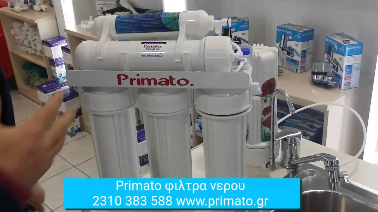 💧 Αντίστροφη Όσμωση 5 σταδίων Primato - Οδηγίες Σύνδεσης από τον Γιώργο ...