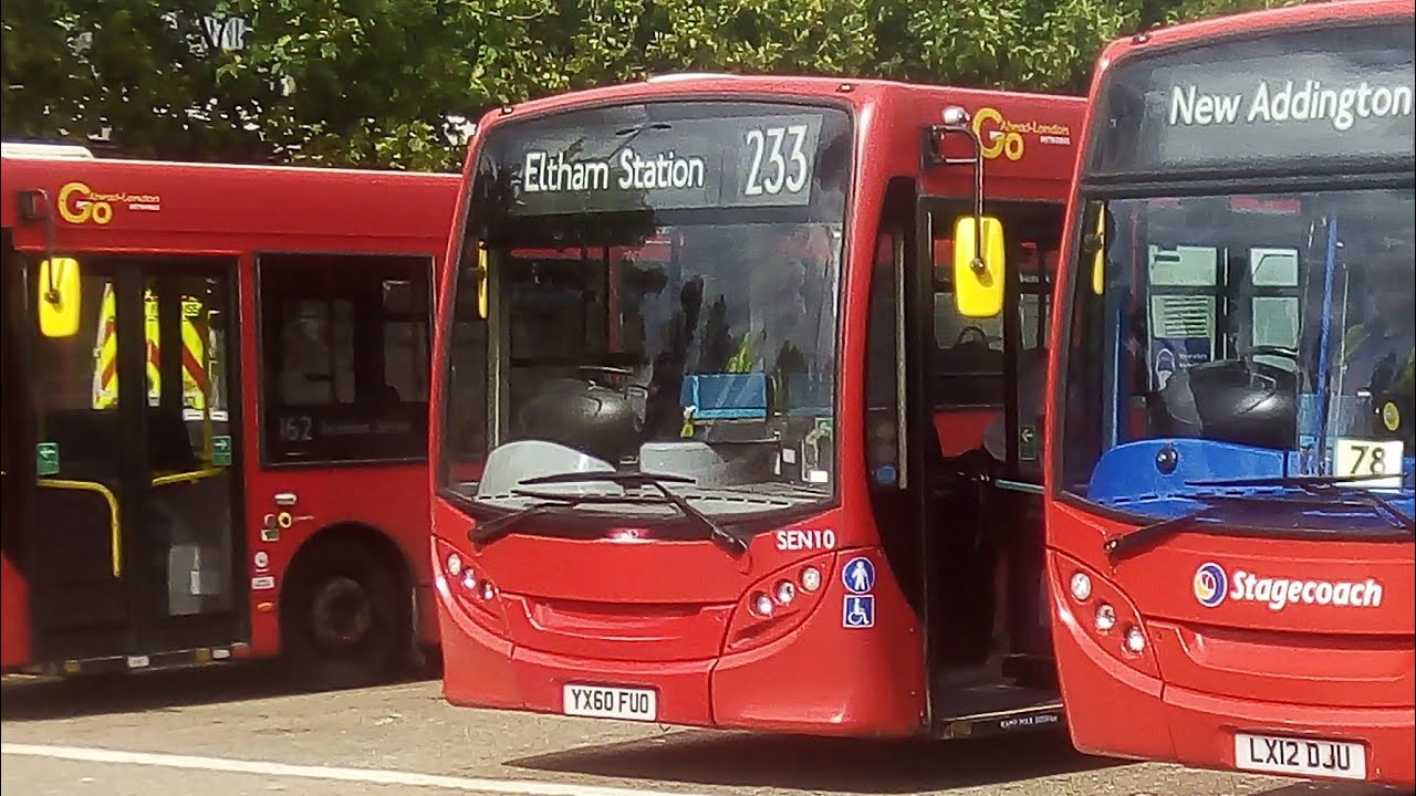 GAL SEN10 On Bus Route 233 - YouTube