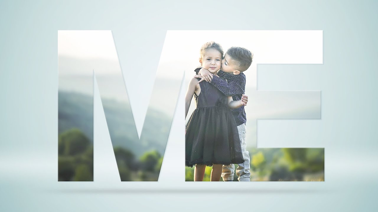 How to Place Photo Inside Text Photoshop Tutorial - YouTube