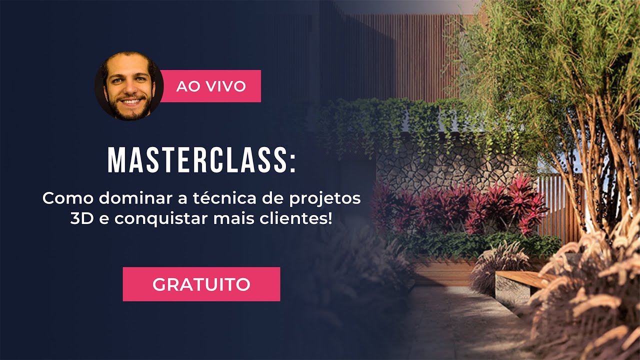 Masterclass Paisagismo 3D - YouTube
