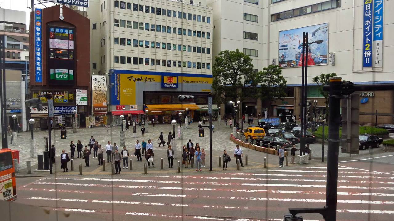 Hon-Atsugi station time lapse - YouTube