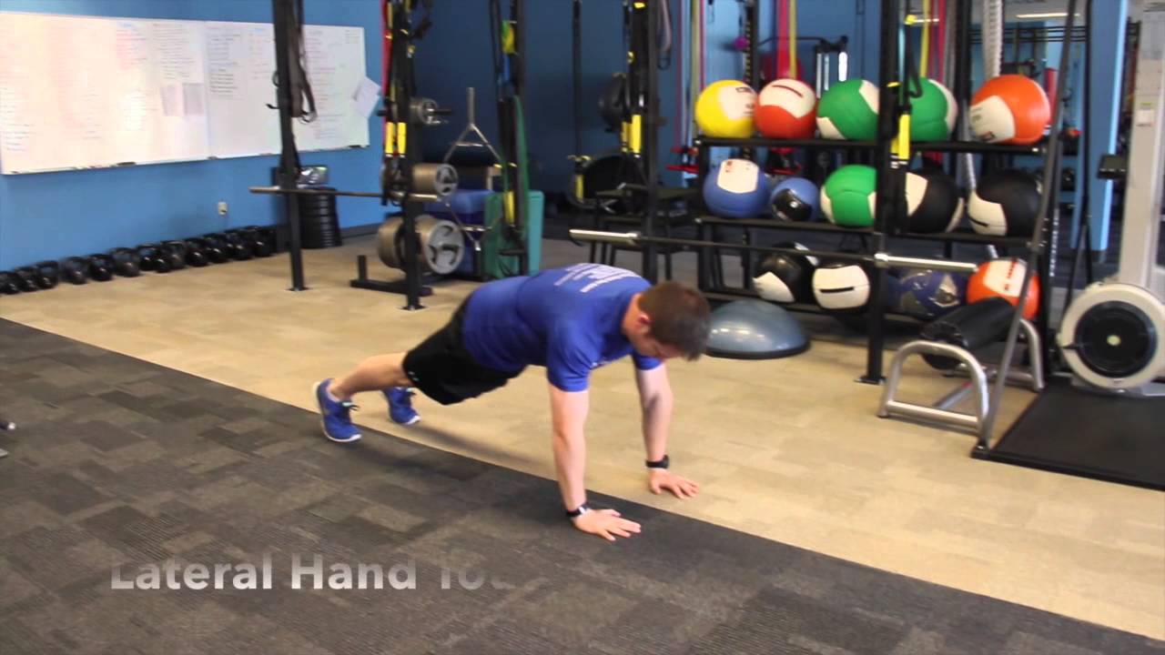 Lateral Hand Touch - YouTube