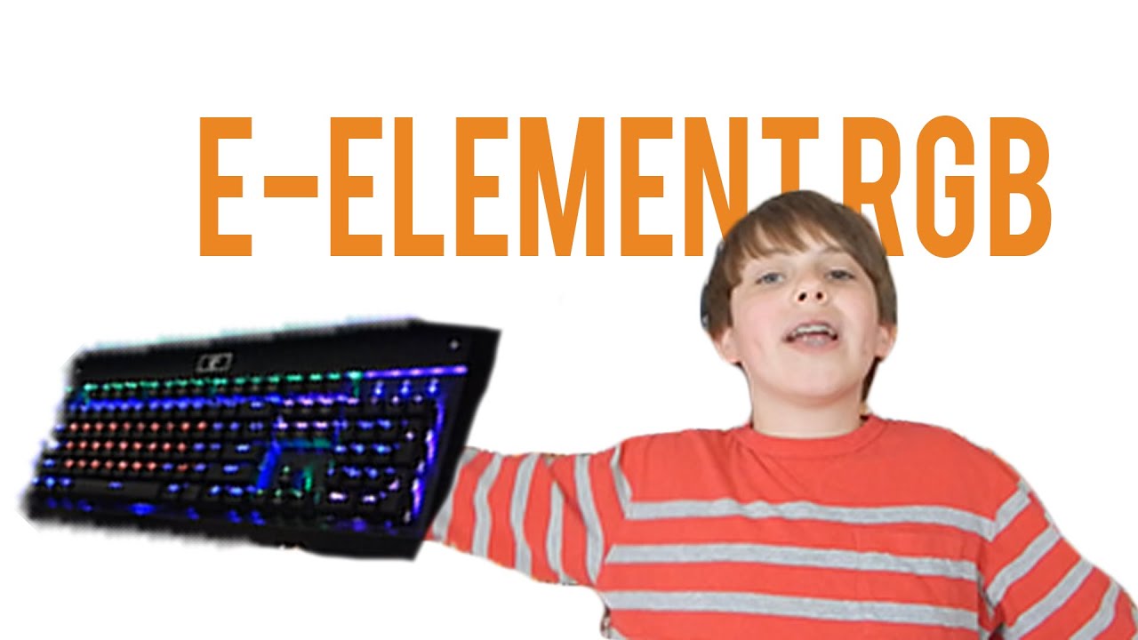E-Element RGB Mechanical Keyboard - Review and Explanation - YouTube