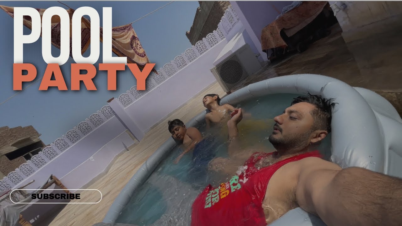 What Really Happened at Our Pool Party - YouTube