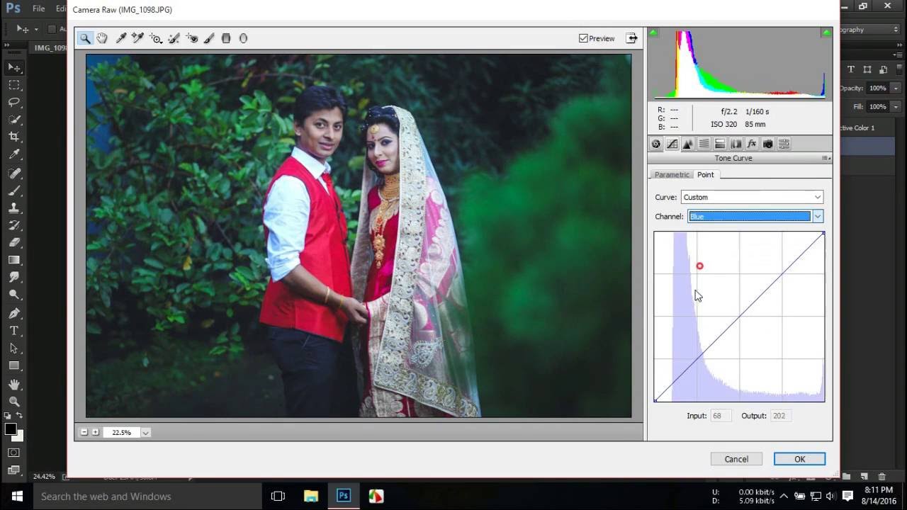 Wedding Fashion Editing Tones And Matte Effect | Photoshop CC 2015 ...