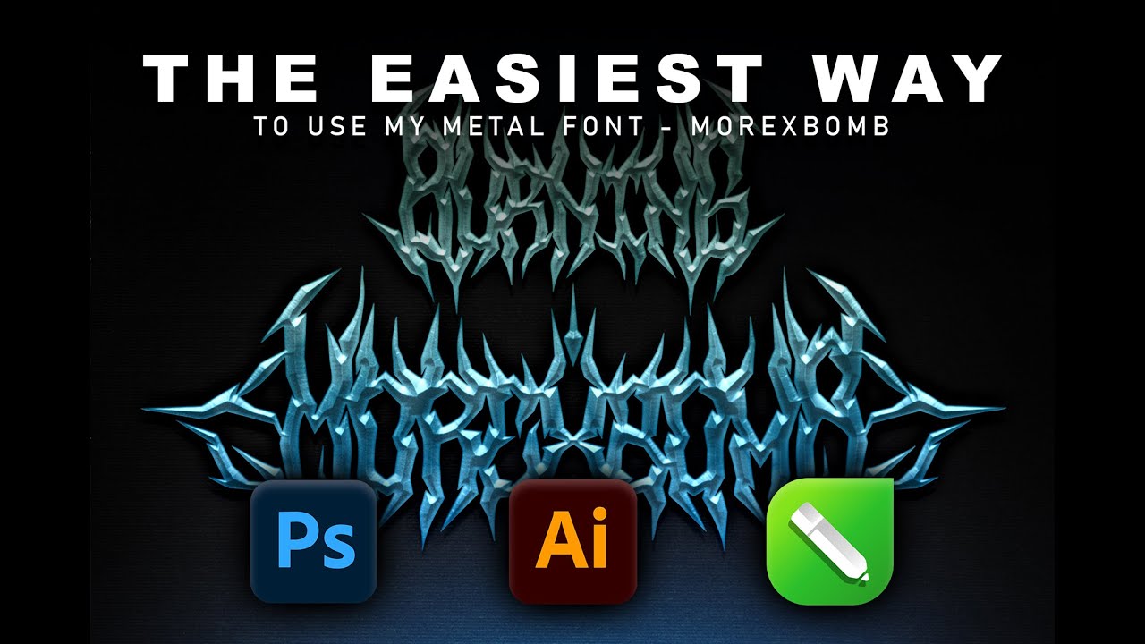 Morexbomb - Metal Font