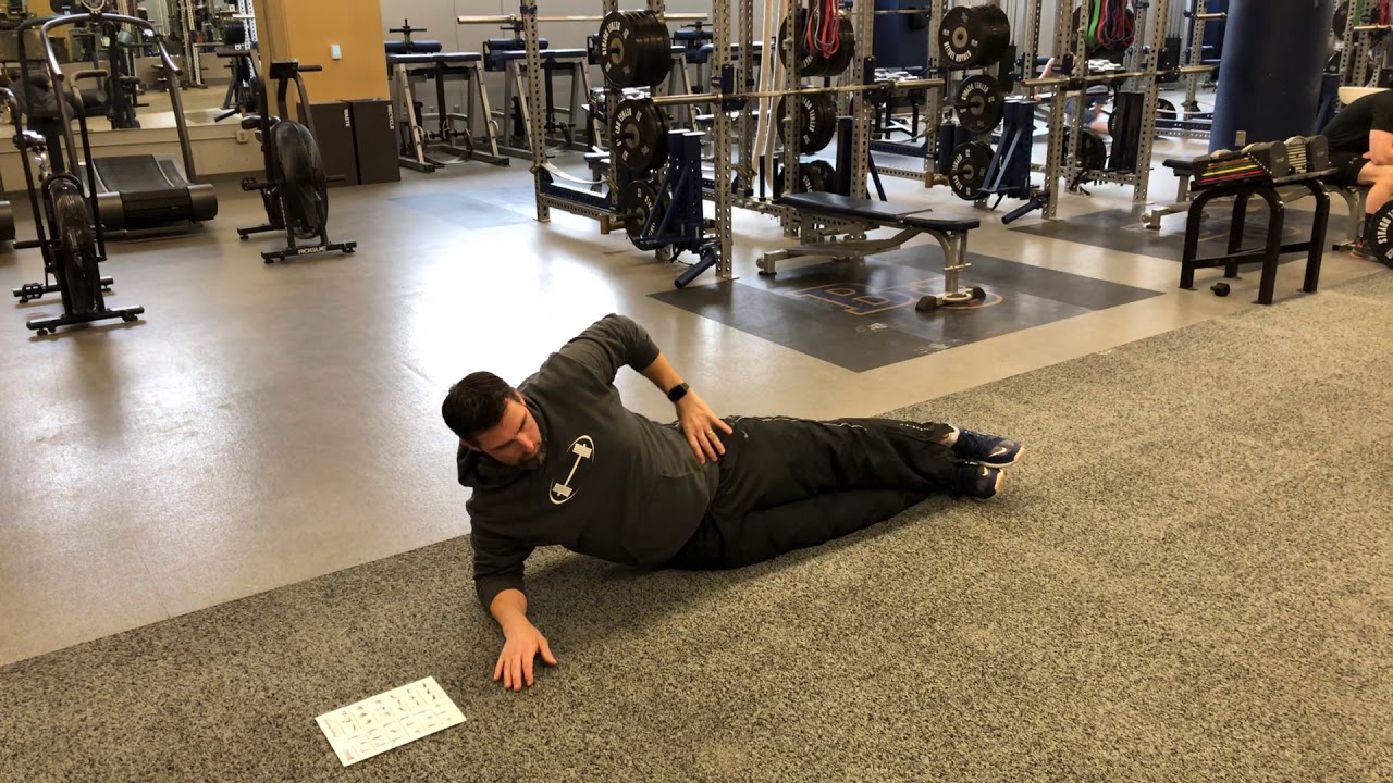 BW LATERAL HIP BRIDGE - YouTube