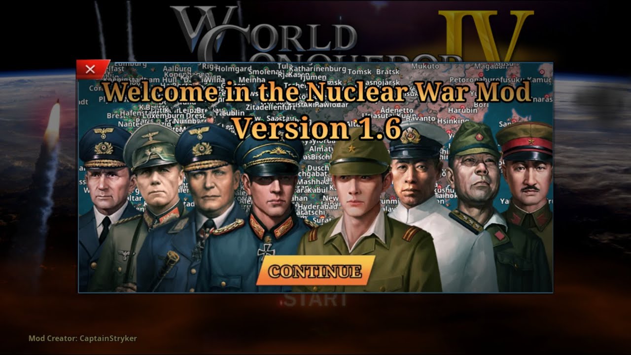 WC4 The Nuclear War Mod 1 6 1 German Japanese War Update by CAPTAIN ...