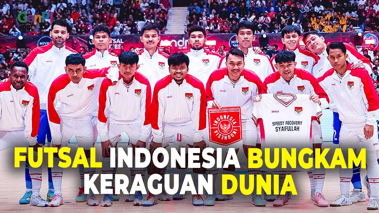 Futsal Indonesia Cetak Sejarah, Tangis Bangga Suporter Pecah di Senayan ...