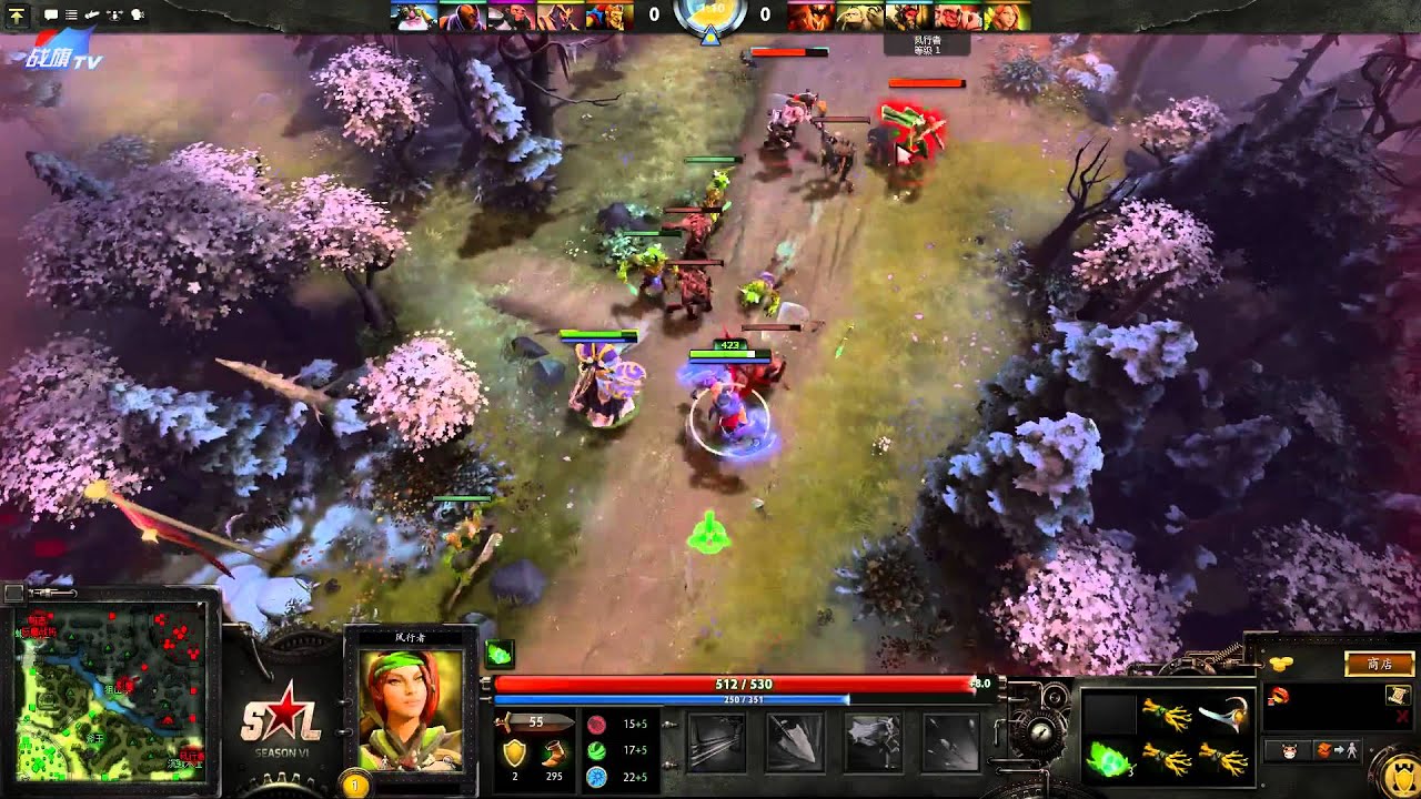 【Burning】Dota 2 直播 超清 267期 - YouTube