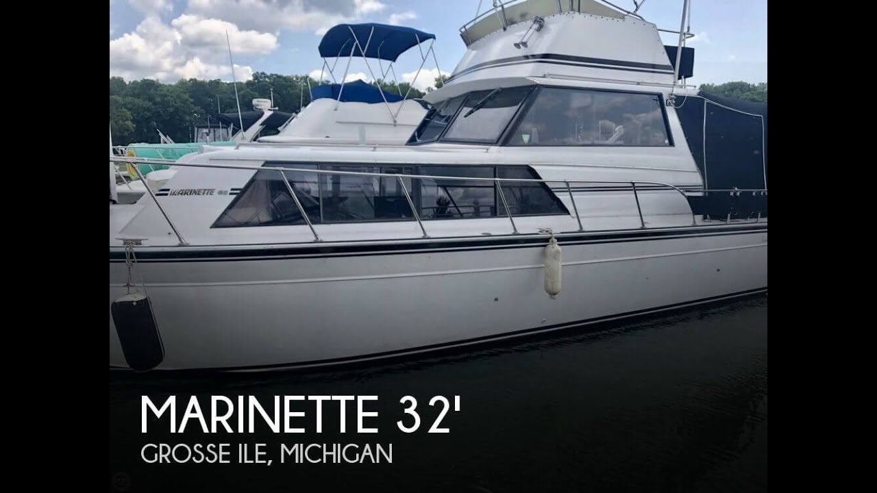 [UNAVAILABLE] Used 1987 Marinette 32 Flybridge Express Cruiser in ...