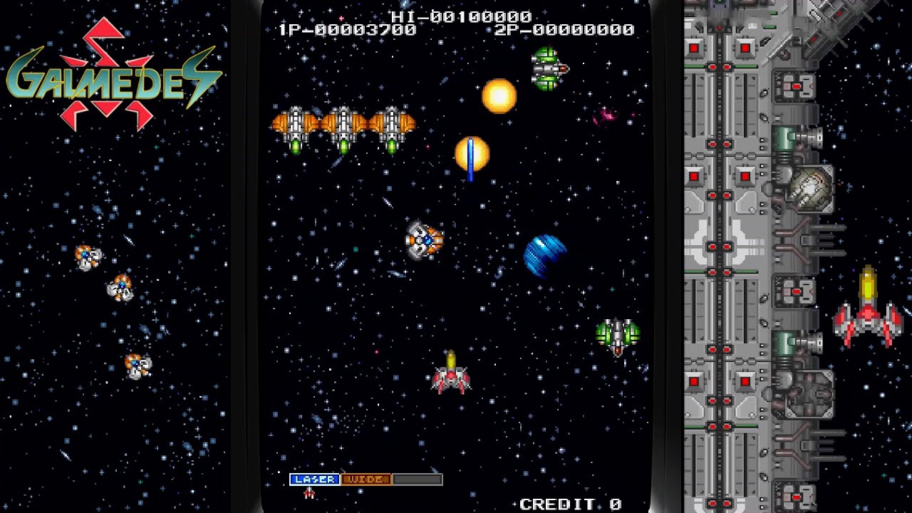 Galmedes (1992, Visco Games) Arcade QuickPlay - YouTube