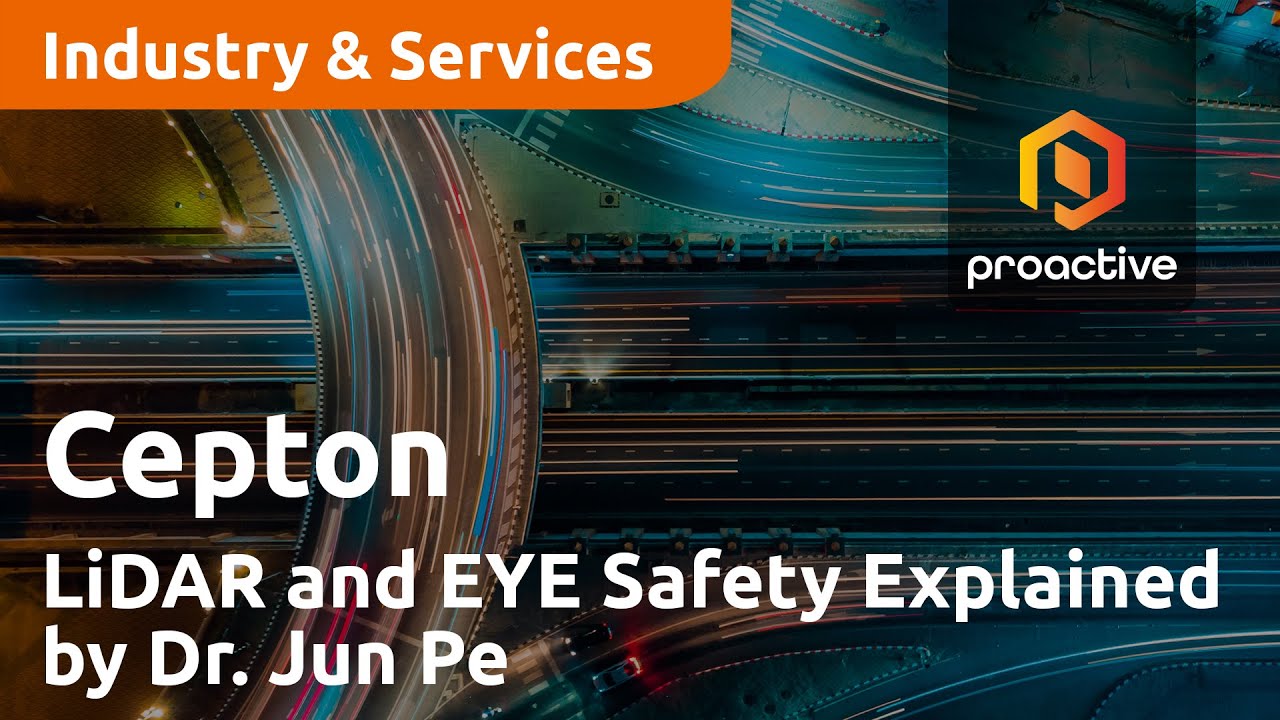 LiDAR and EYE Safety Explained by Dr. Jun Pei: CEO of Cepton, Inc - YouTube