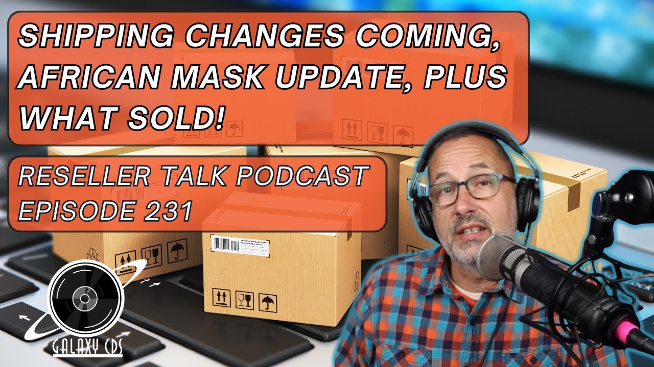 Mercari Updating Shipping, African Mask Resale Update Reseller Talk Podcast Ep 231 - YouTube