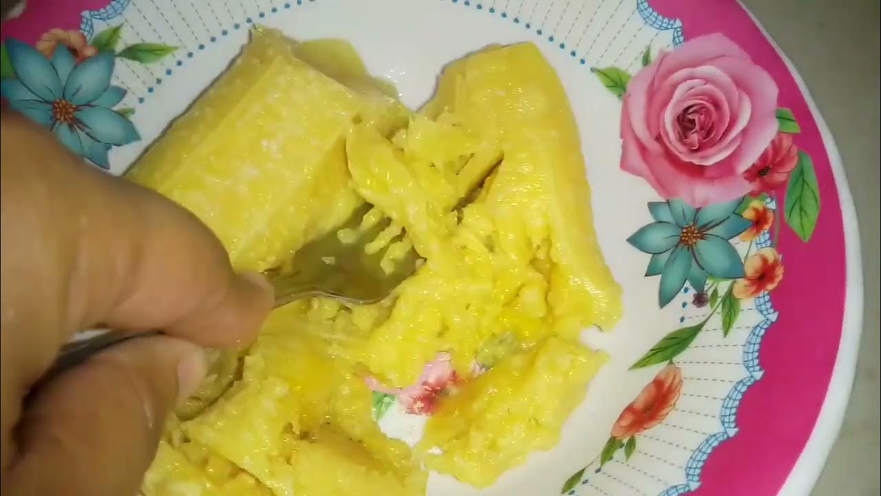 Rollo de plátano maduro - YouTube