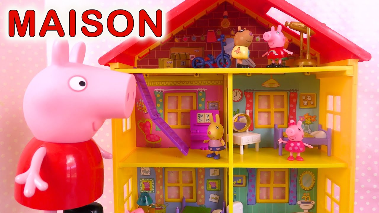 Peppa Pig La Nouvelle Maison Familiale Peppa’s Fancy Family Home Jouet ...