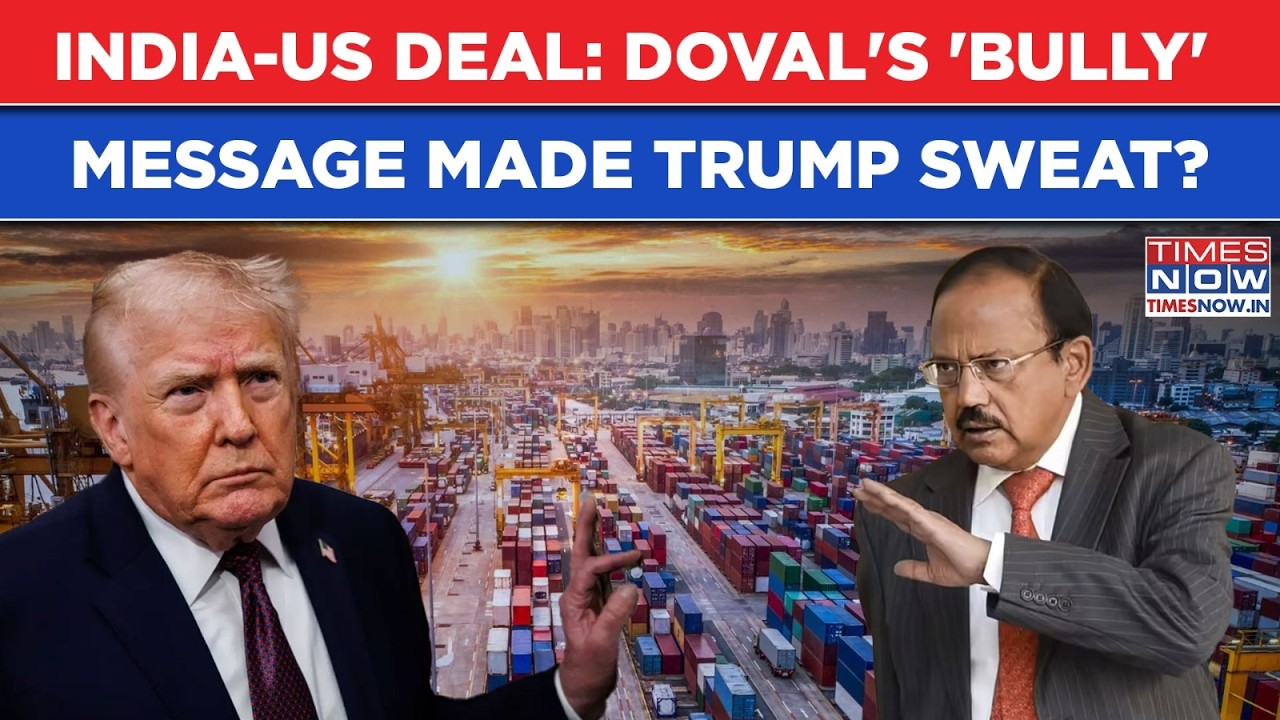 India-US Deal: NSA Doval's Tough Talk With Rubio Made Trump Sweat ...