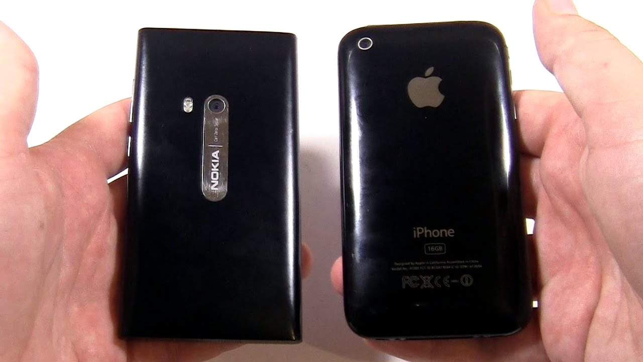 iPhone 3gs & Nokia N9 incoming call - YouTube