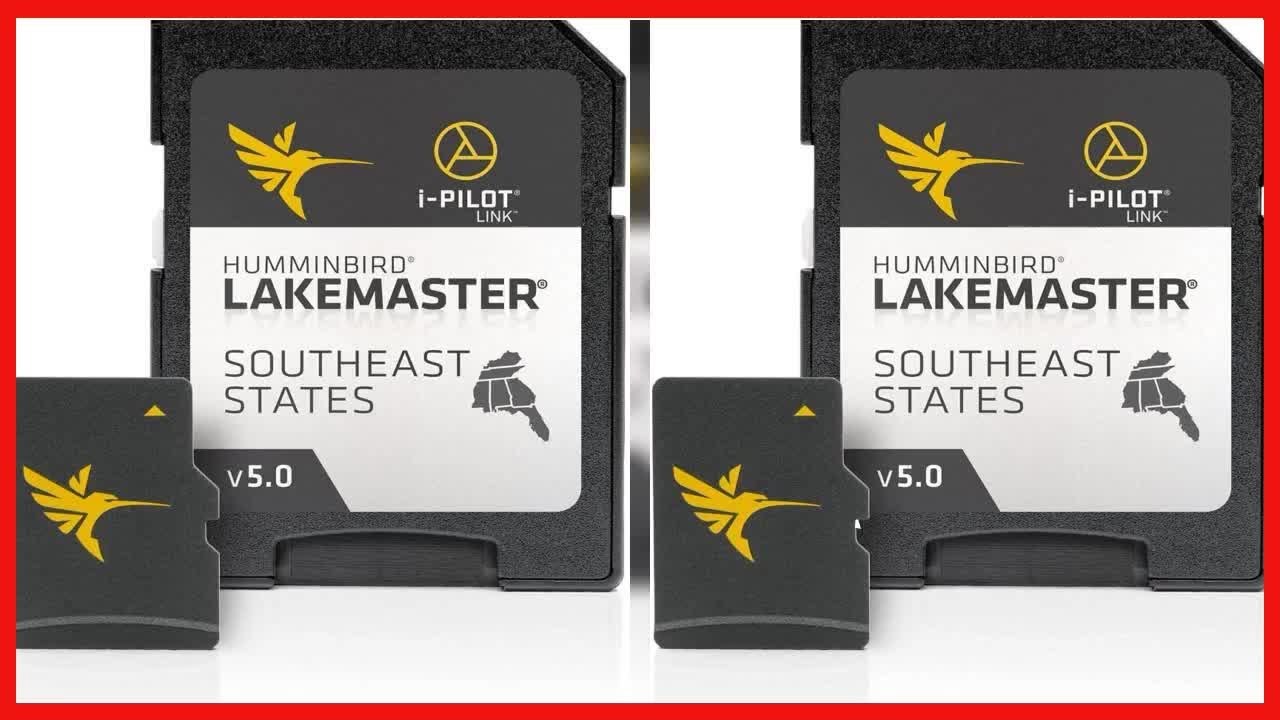 Humminbird 600023 8 LakeMaster Southeast States V5 Electronic Chart ...