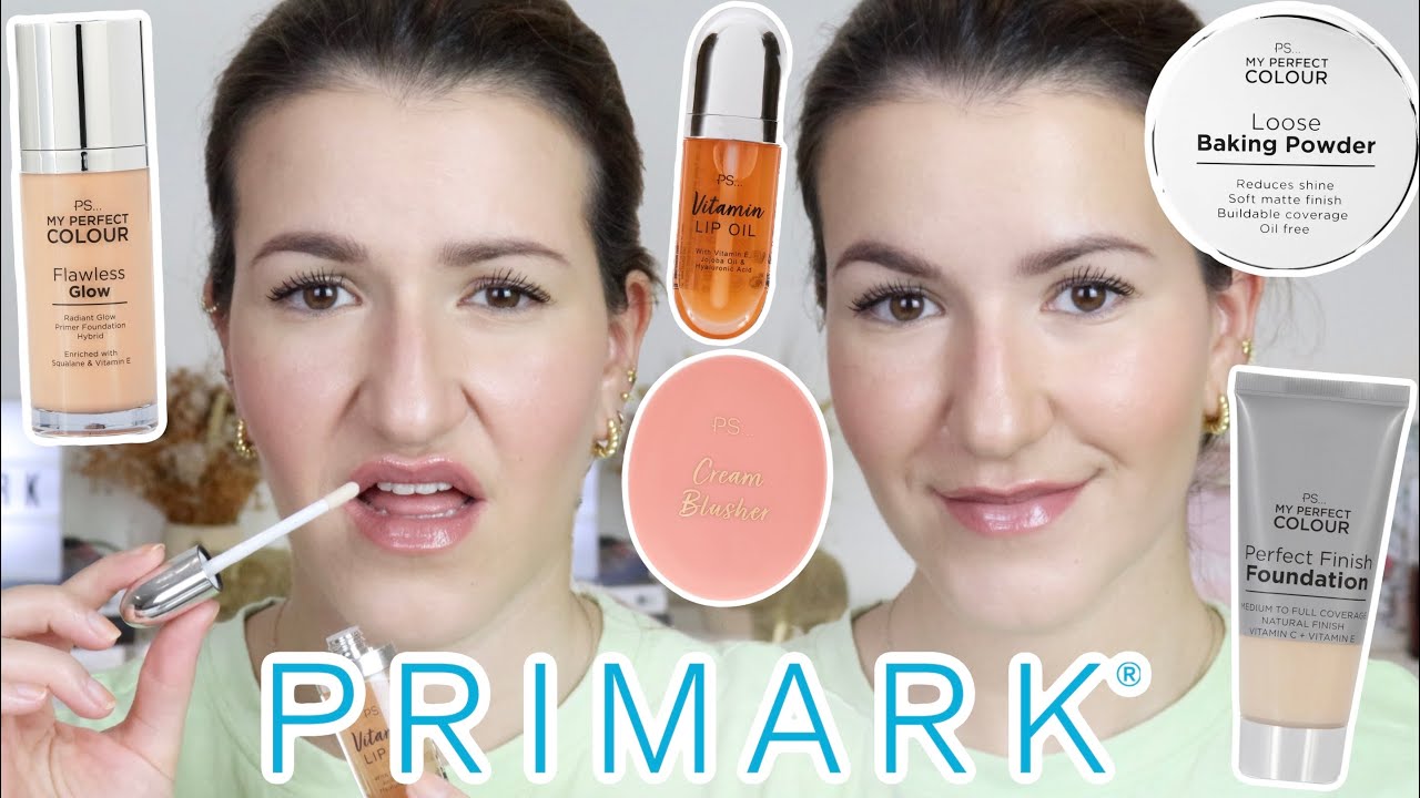 PRIMARK BEAUTY P.S... - 1as Impressões/Review/Full Face Of - YouTube