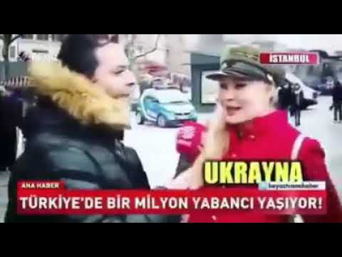 Beyaz tv spiker Dişlerinin telinden anladım Türksün.