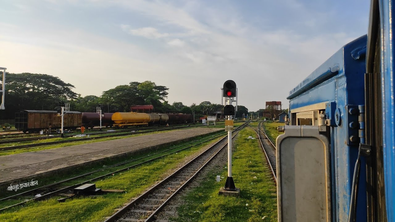 Mohanagar Express Train at Akhaura Titash River Carve with New ...