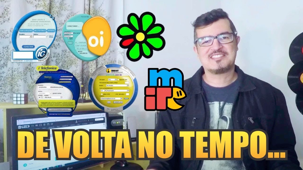 A INTERNET DISCADA! DISCADORES, ICQ, IRC, BATE PAPO UOL, E-MAILS COM ...