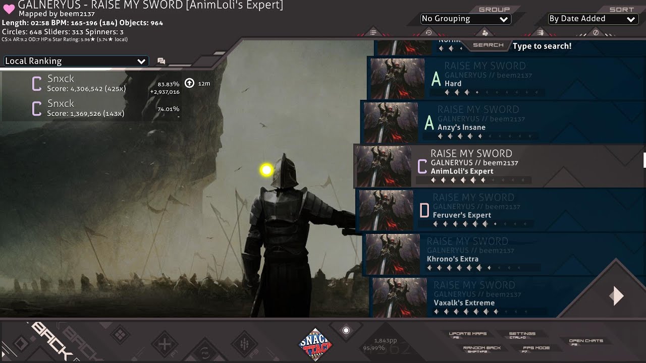 6⭐ RAISE MY SWORD (pass) - YouTube