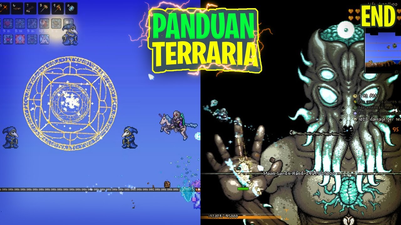 Menuju Ending Game Terraria | Panduan Terraria Part 12(End) - YouTube