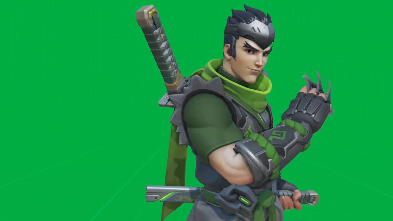 Genji Highlight Intros Green Screen [Sparrow] - YouTube