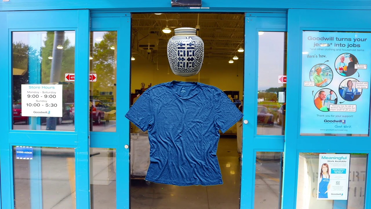 Behind the Scenes at Goodwill - YouTube