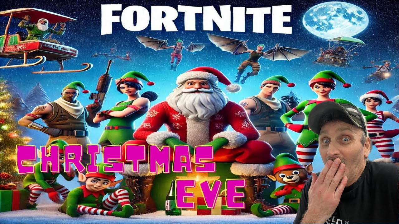 Fortnite Christmas Eve Party - YouTube
