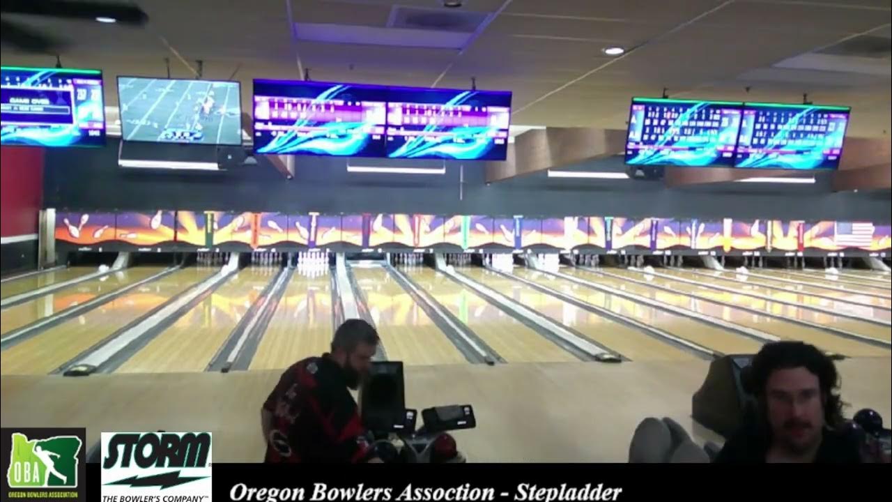 Oregon Bowlers Association - Firebird Doubles - Full Step ladder finals - YouTube