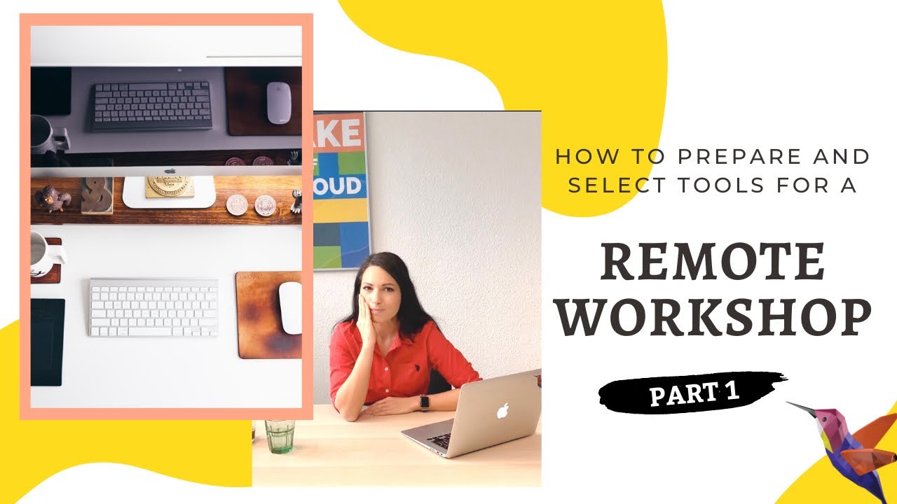 How to run a remote workshop: preparation and selecting tools - YouTube