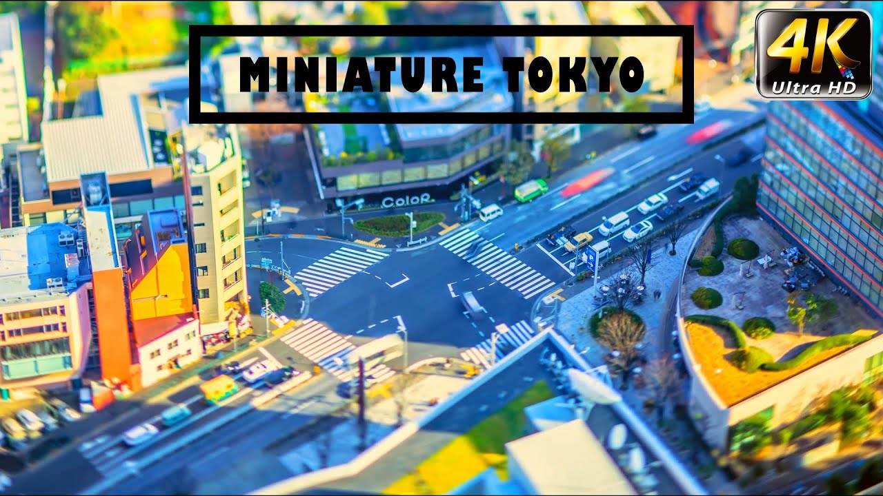 Miniature Tokyo in Time-Lapse - YouTube