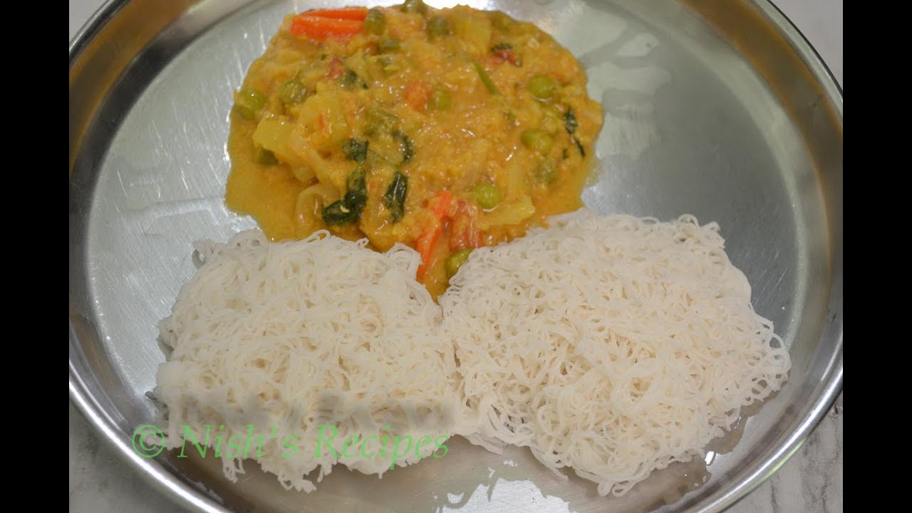 இடியாப்பம் எளிமையான முறையில் வீட்டில் செய்முறை தமிழில் Idiyappam recipe ...