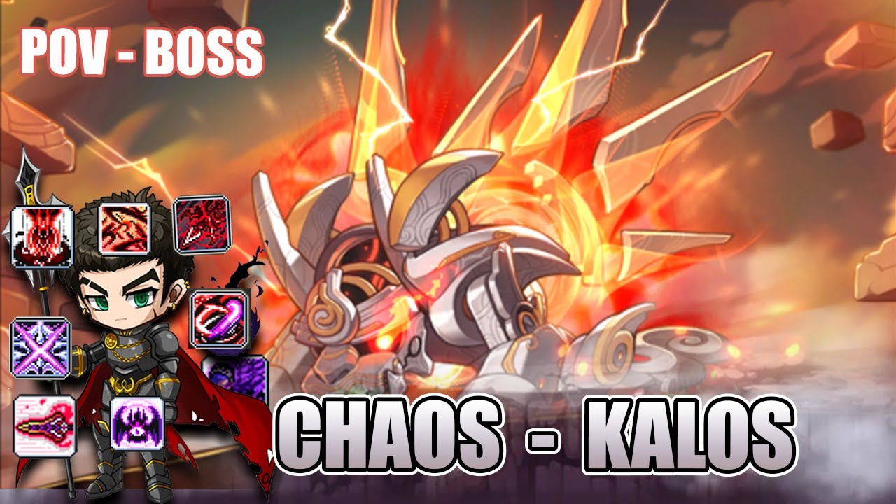[ElunaMS] Dark Knight POV Chaos Kalos | Maplestory - YouTube