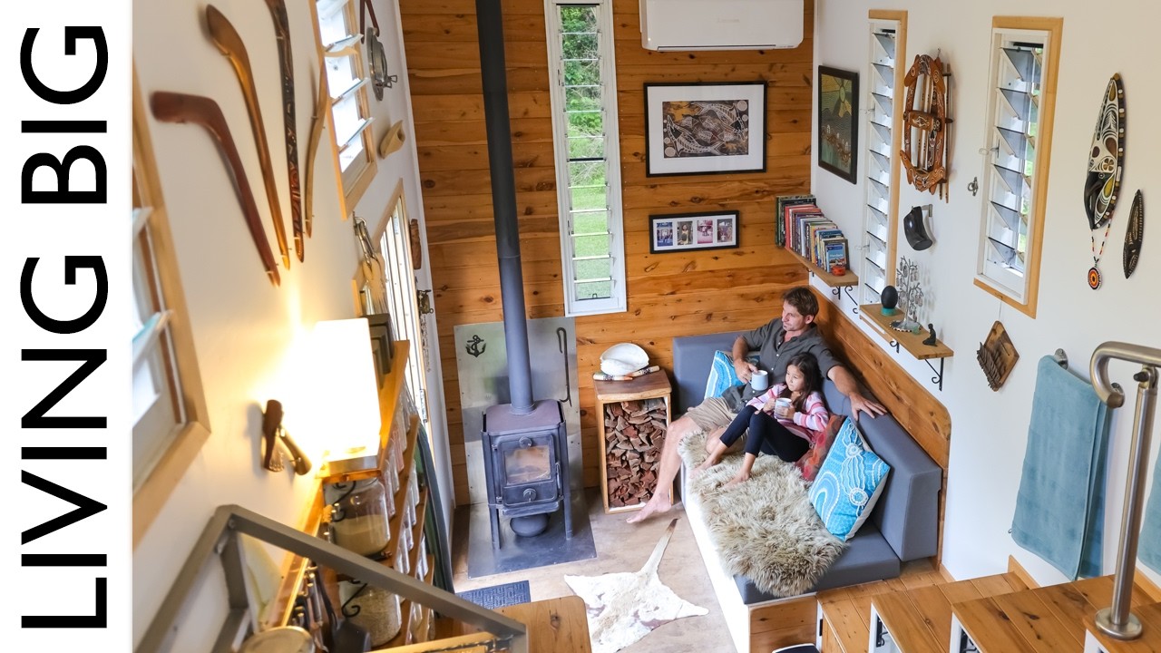 Father Builds Ultra-Affordable Tiny Home for Himself and His Daughter ...