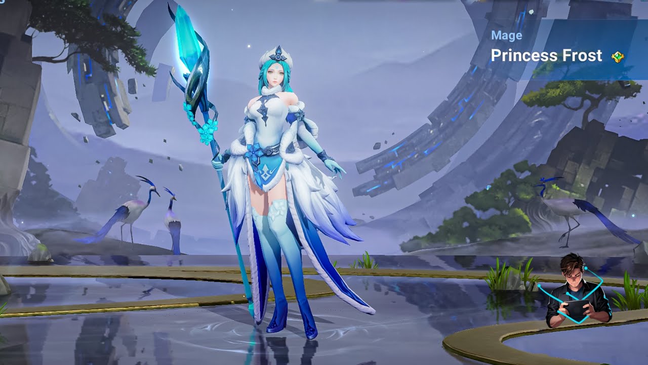 Honor Of Kings | Princess Frost Gameplay Mage | Android / iOS - YouTube
