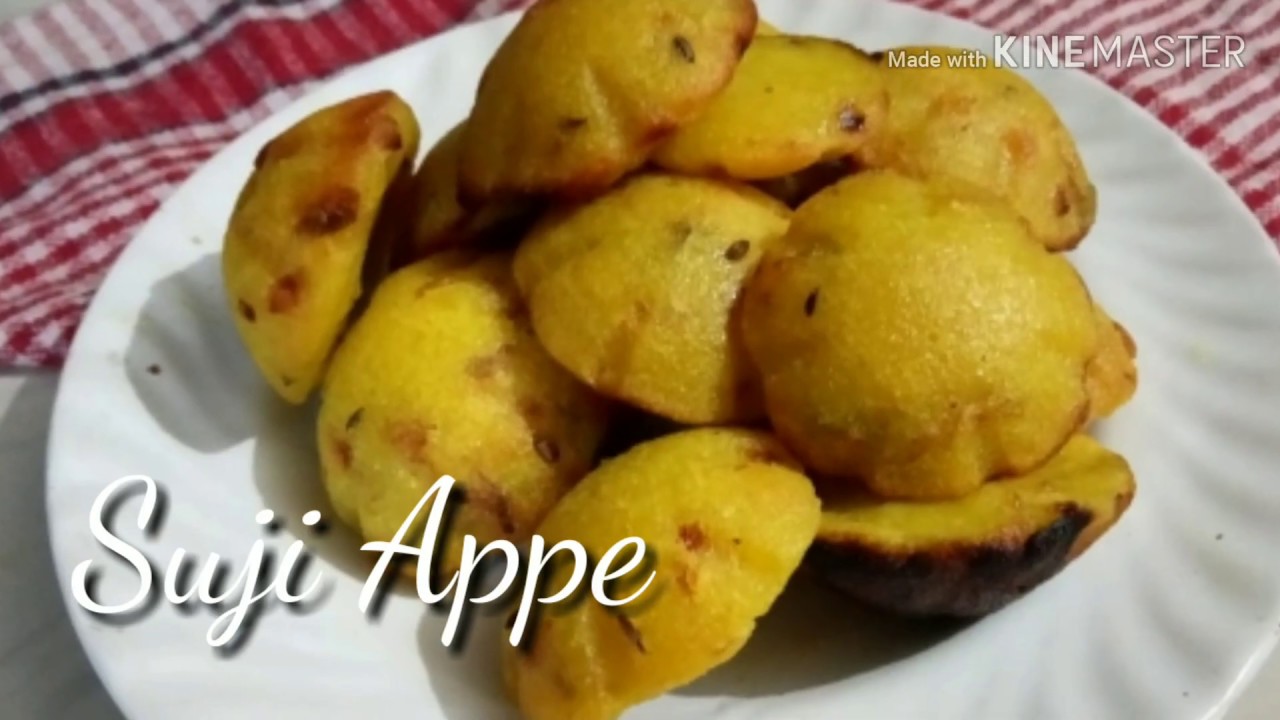 Suji Appe Recipe - YouTube