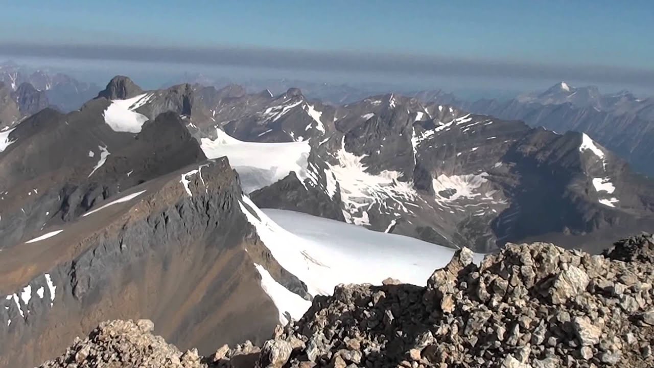 Diadem Peak 3371m (11,060feet) and Mt Woolley Canadian Rockies - YouTube