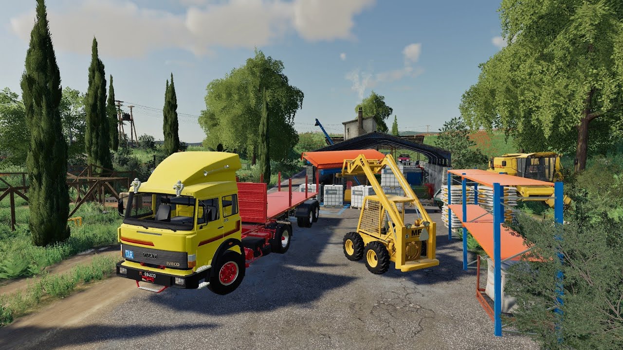 FS19 - Map Italia Light 005 - Forestry and Farming - YouTube